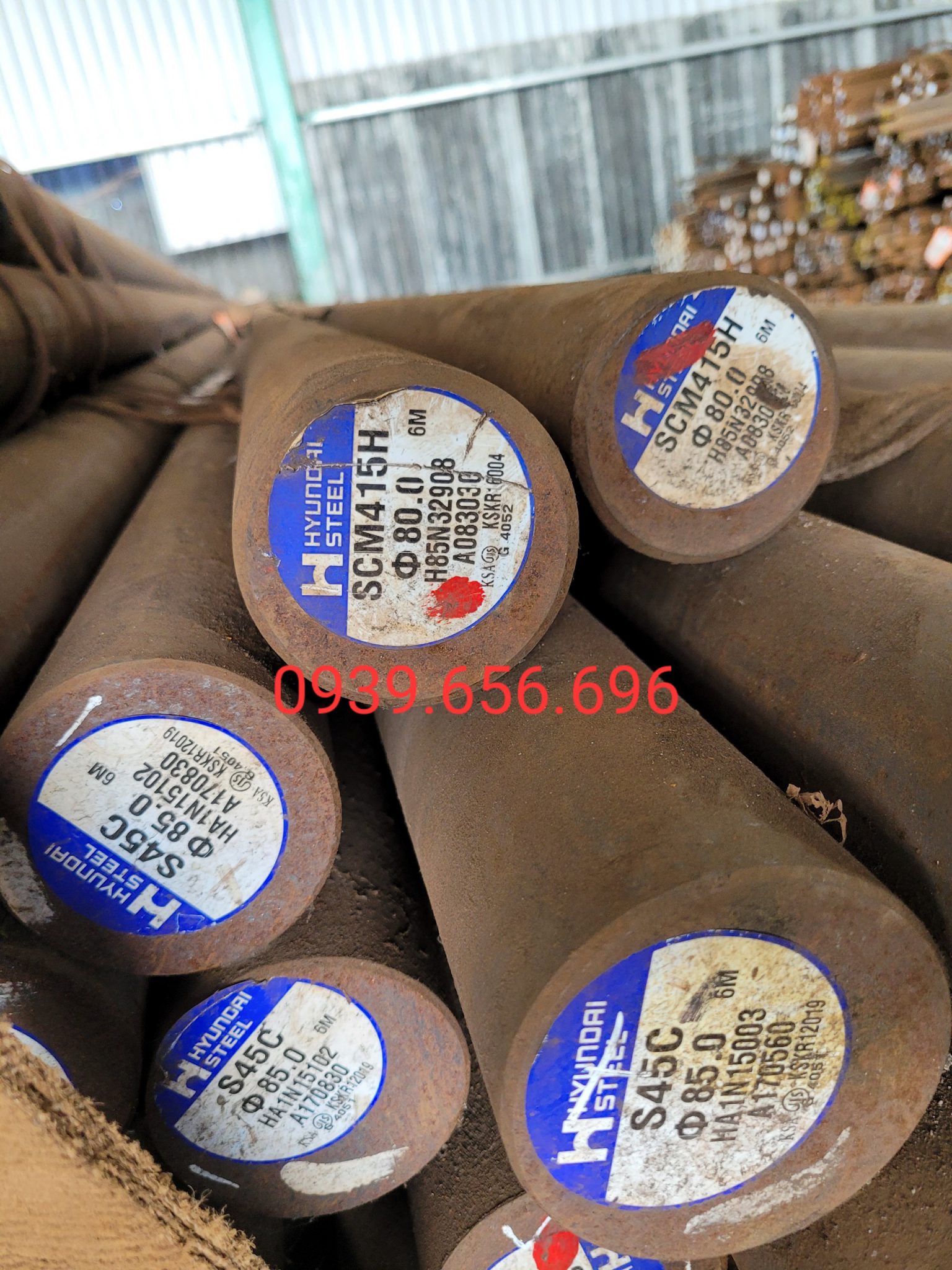 Thép Tròn SCM415H Huyndai Hàn Quốc - THÉP MINH HOÀ